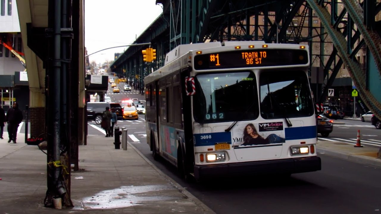 MTA Bus Company: 2007 Orion VII Gen-2+ Hybrid #3698 on the 1 Train ...