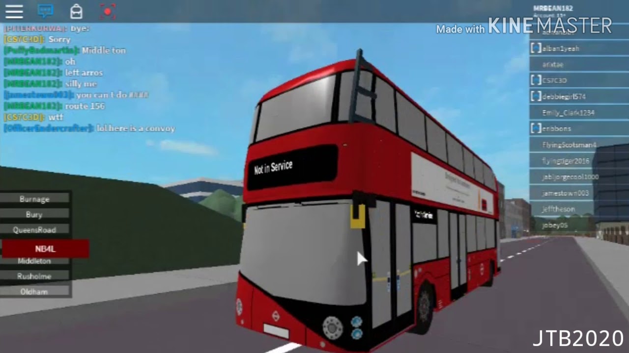 [THROWBACK] Driving on Buses - The Original Route 156 (Roblox) - YouTube