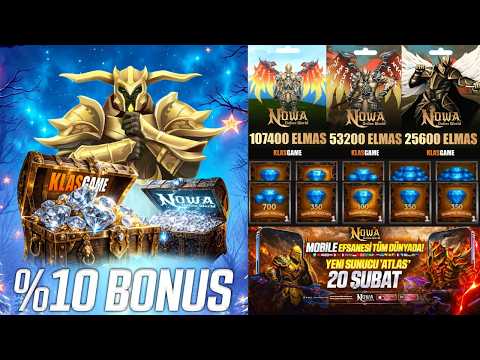 NOWA Online World 💎 118 140 Elmas + 5 Diamond Box Açtım! ŞANSIM Ne Oldu