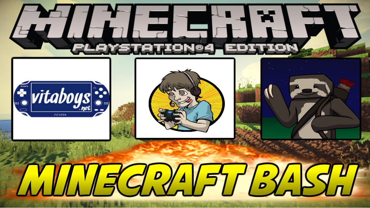 Minecraft PS4 - Minecraft Bash! (#1) - New Friends! - YouTube