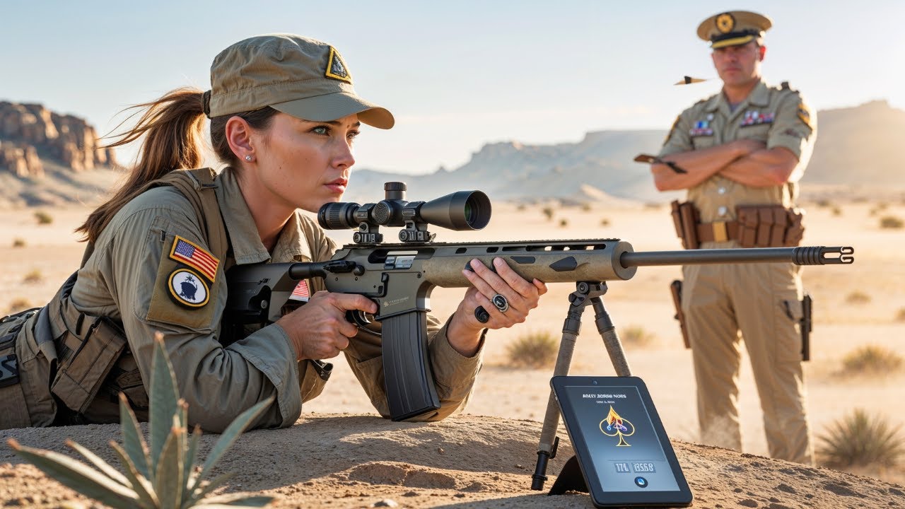 The Colonel Said "Impossible Shot" — Then She Split a Bullet at 4,500 ...
