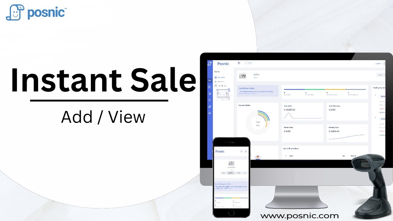 How to Make Instant Sale in Billing Software|How to create instant sale ...