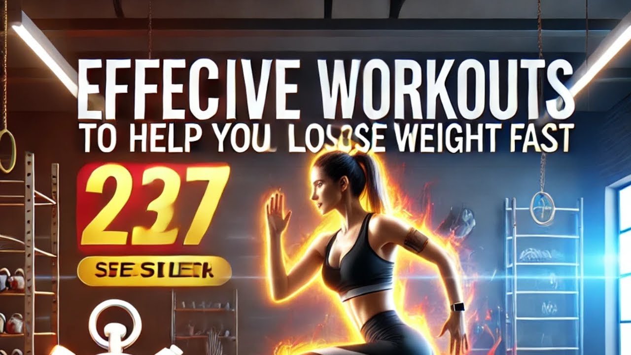 Effective Workouts To Help You Lose Weight Fast – Burn Fat and Boost ...