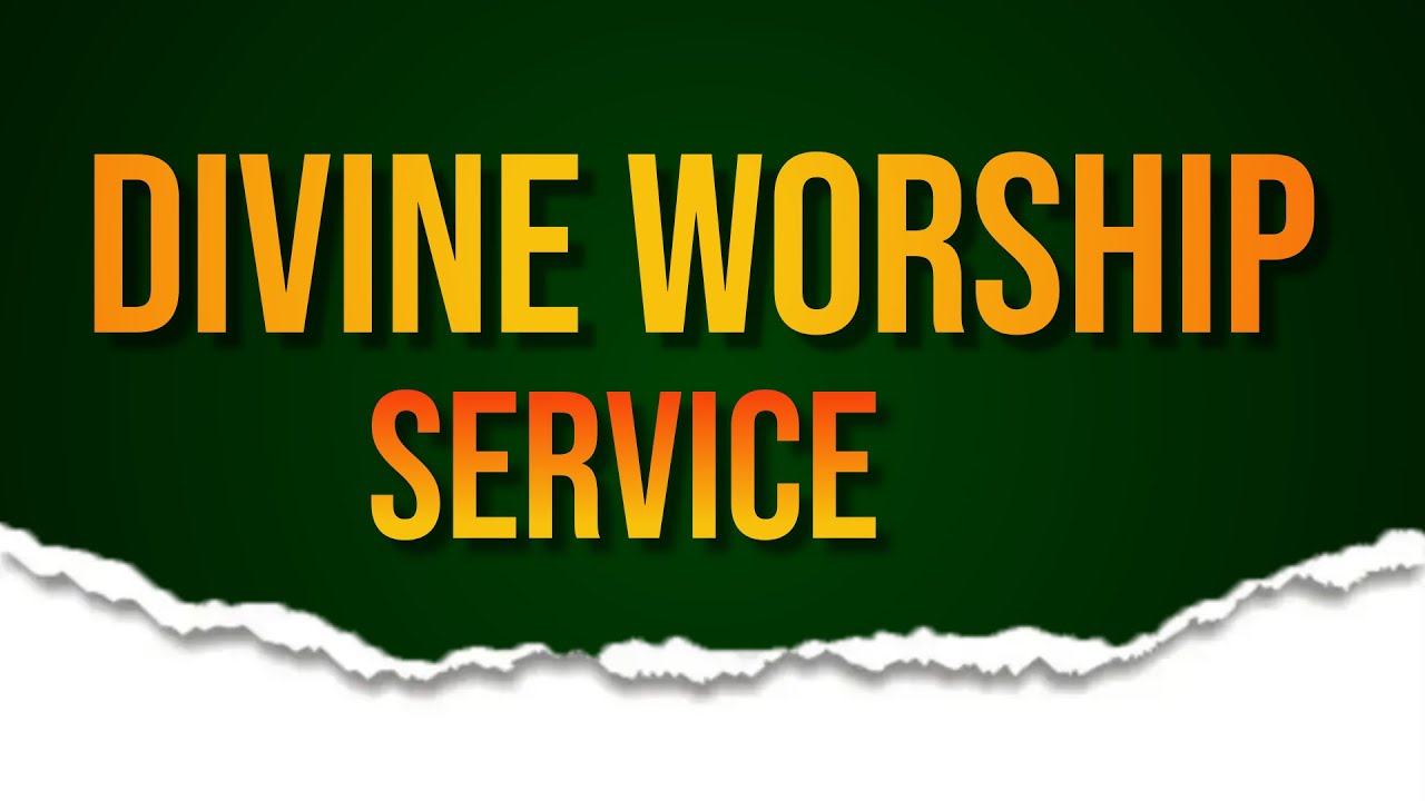 Divine Worship Service | Allison Afbci - YouTube