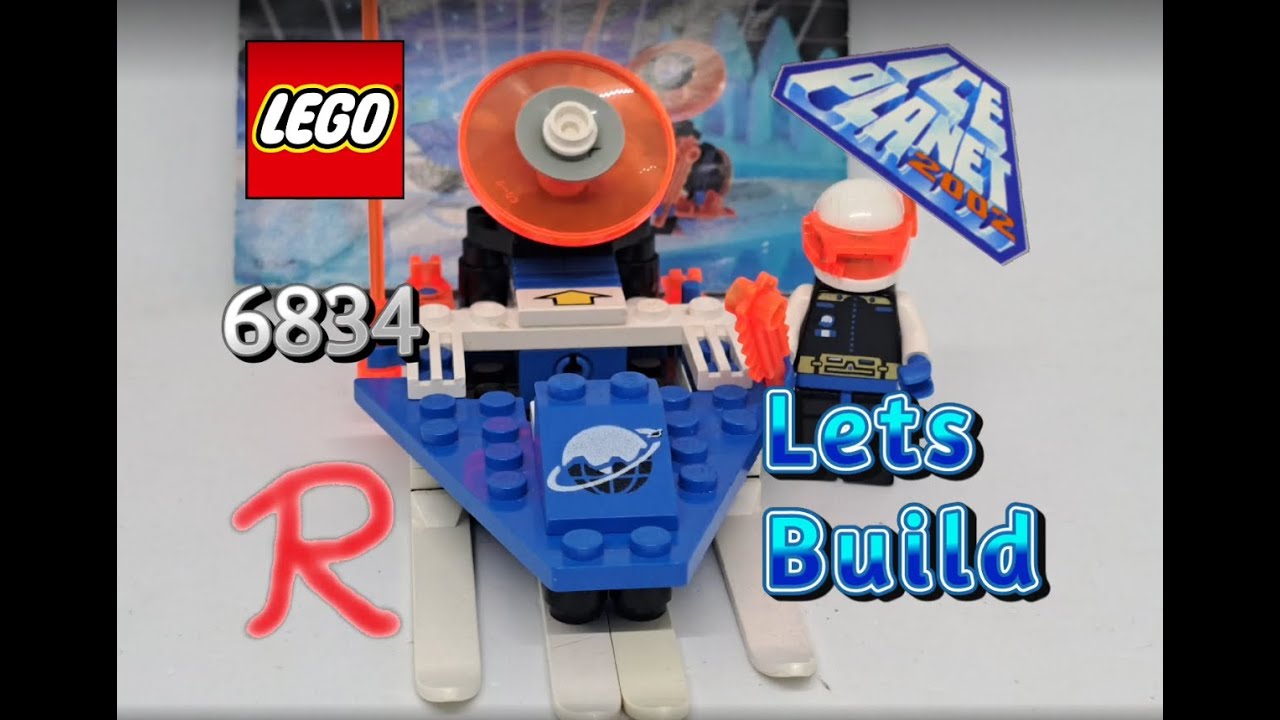 Lego Space: Lets Build 6834 Celestial Sled Ice Planet. - YouTube