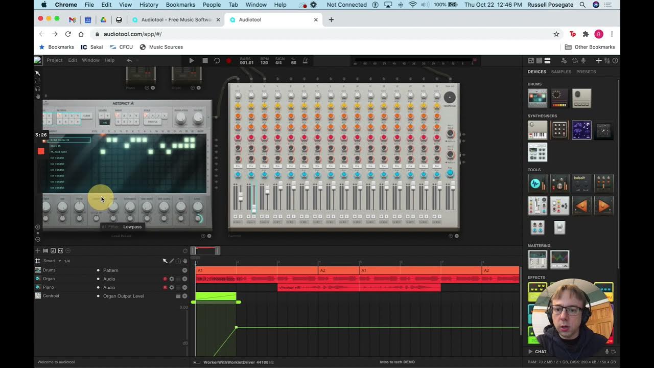 Audio Tool—Automating parameters - YouTube