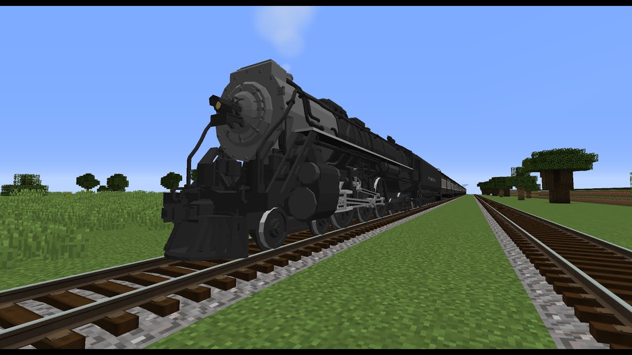 The New York Central Passenger Train - Trains in Minecraft 27 - YouTube