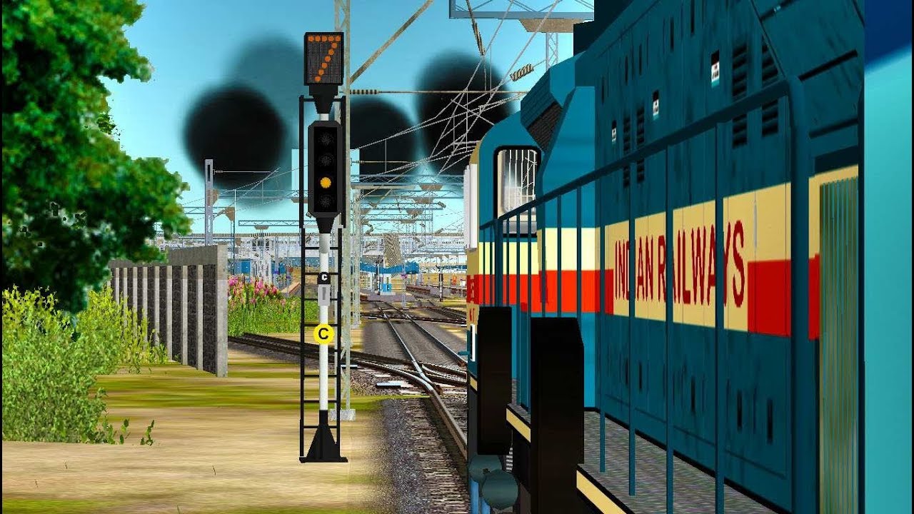 How Indian Railways Signal Works in Indian Train Simulator By MSA ...