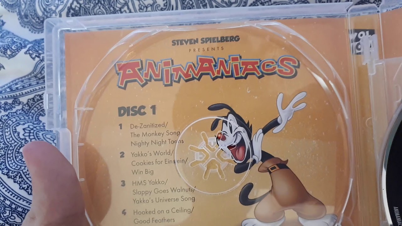 Animaniacs Volume 1 DVD Overview (UK version) - YouTube