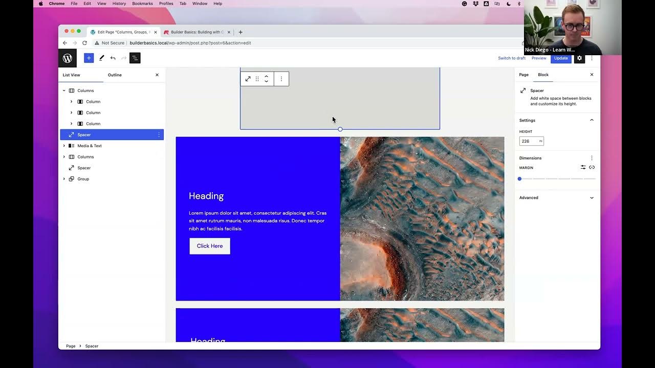 Builder Basics: Building with Columns, Groups, Rows and Stacks - YouTube