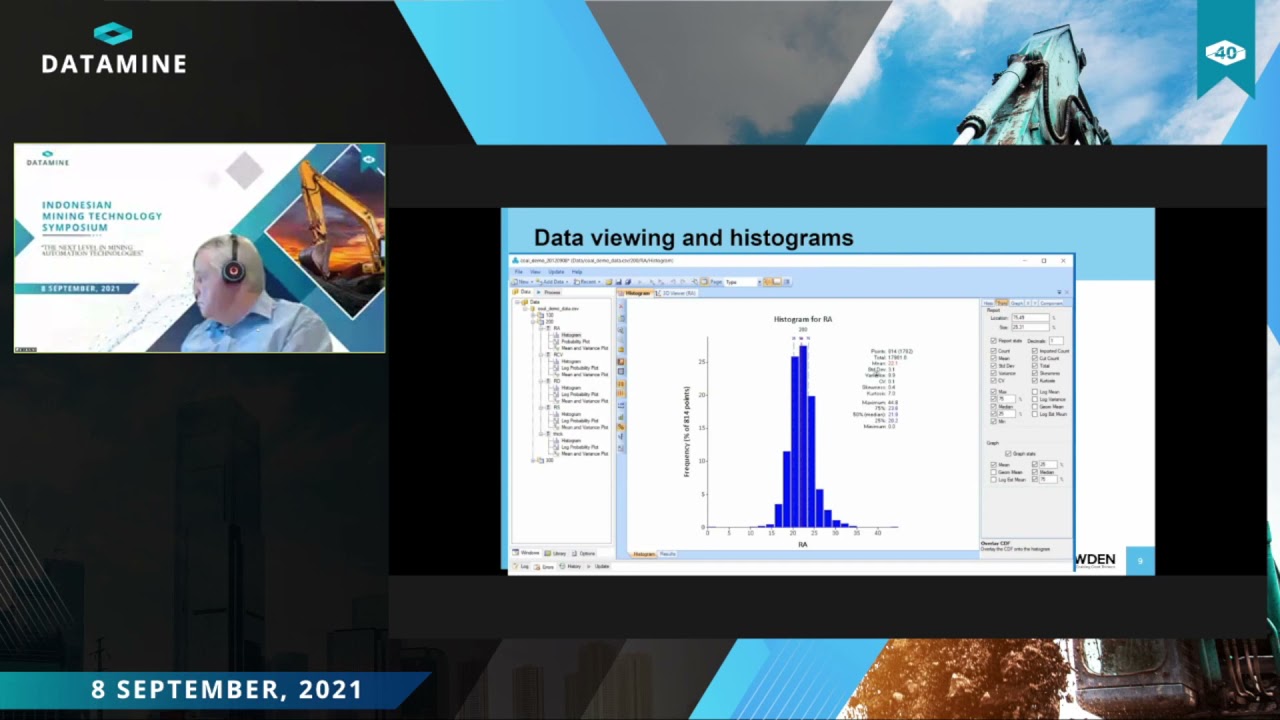 Performing Variography & Conditional Simulation in Supervisor (Coal ...