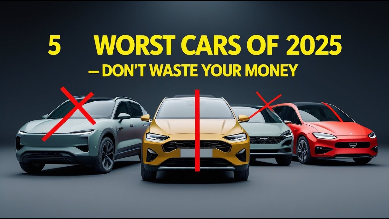 5 Worst Cars of 2025 — Don't Waste Your Money! - YouTube