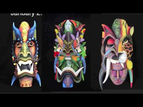 Boruca Indian "Dance of the Little Devils", Costa Rica - YouTube
