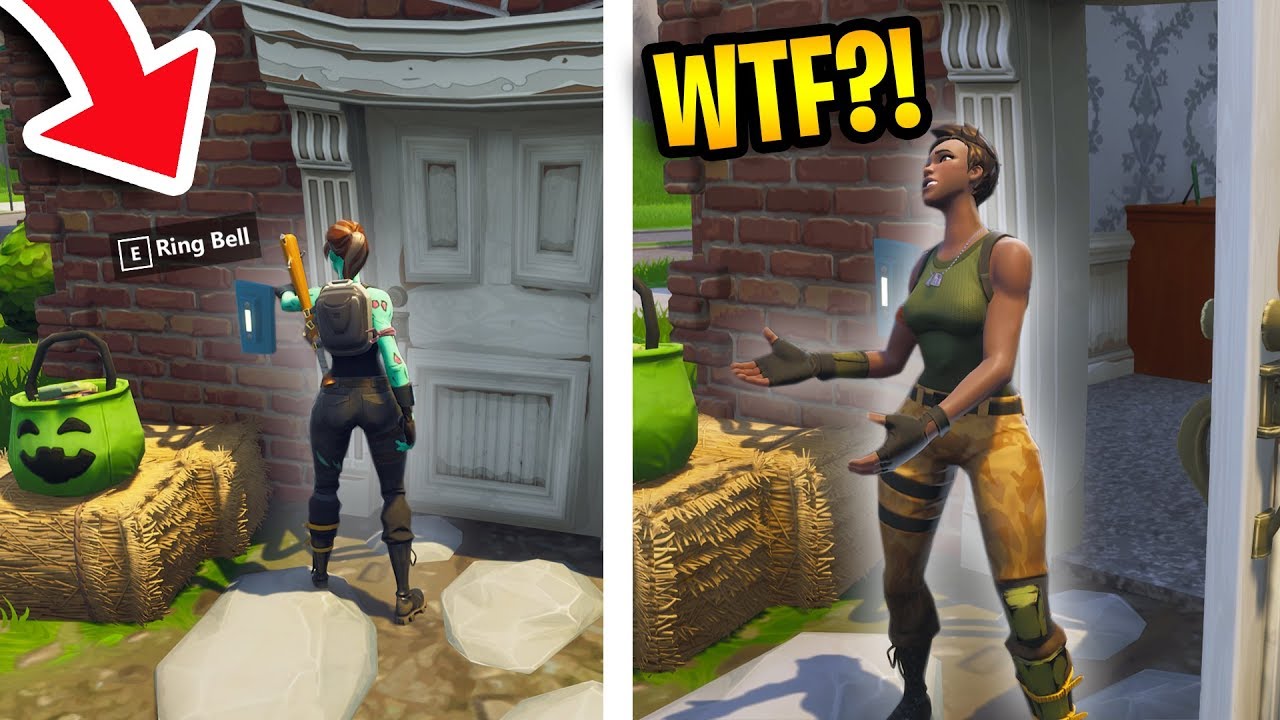 DING-DONG DITCH PRANK! *HILARIOUS!* | Fortnite Battle Royale - YouTube