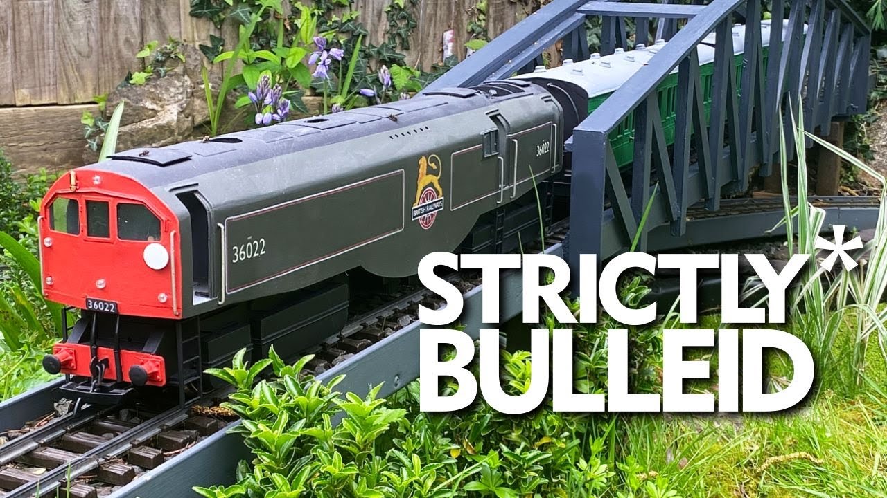 Strictly Bulleid* (but G-scale) - YouTube