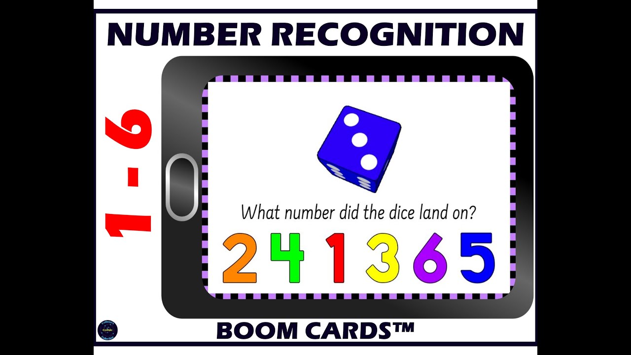 Number Recognition and Counting Boom™ Cards Preview Video - YouTube