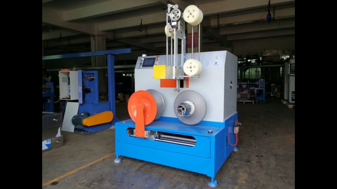 Lan Cable Figure 8 Coiling Machine - YouTube