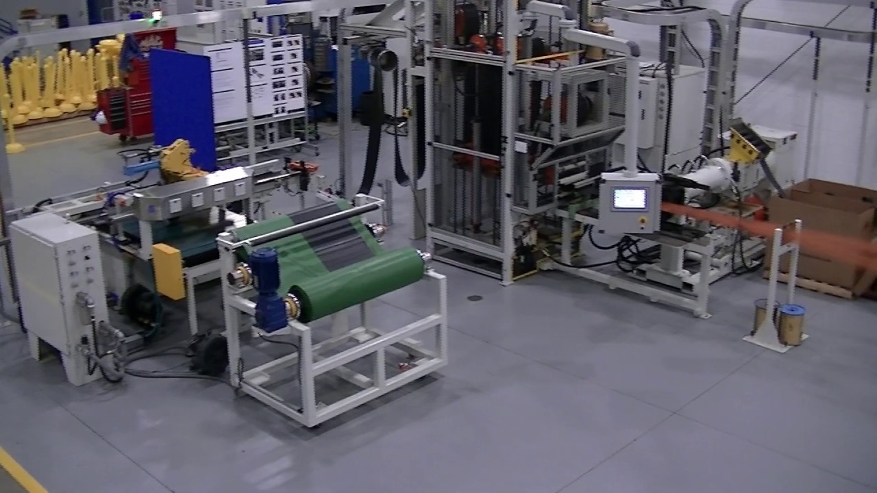 Steelastic Extruded Steel/Textile Body Ply Machine (Full Version) - YouTube