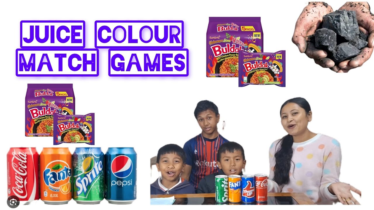 choose the correct colour juice || fun games || challenge except 😜 ...