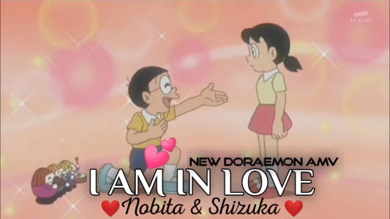 I am in love 💕|| Nobita Shizuka love song || New Doraemon AMV song ...