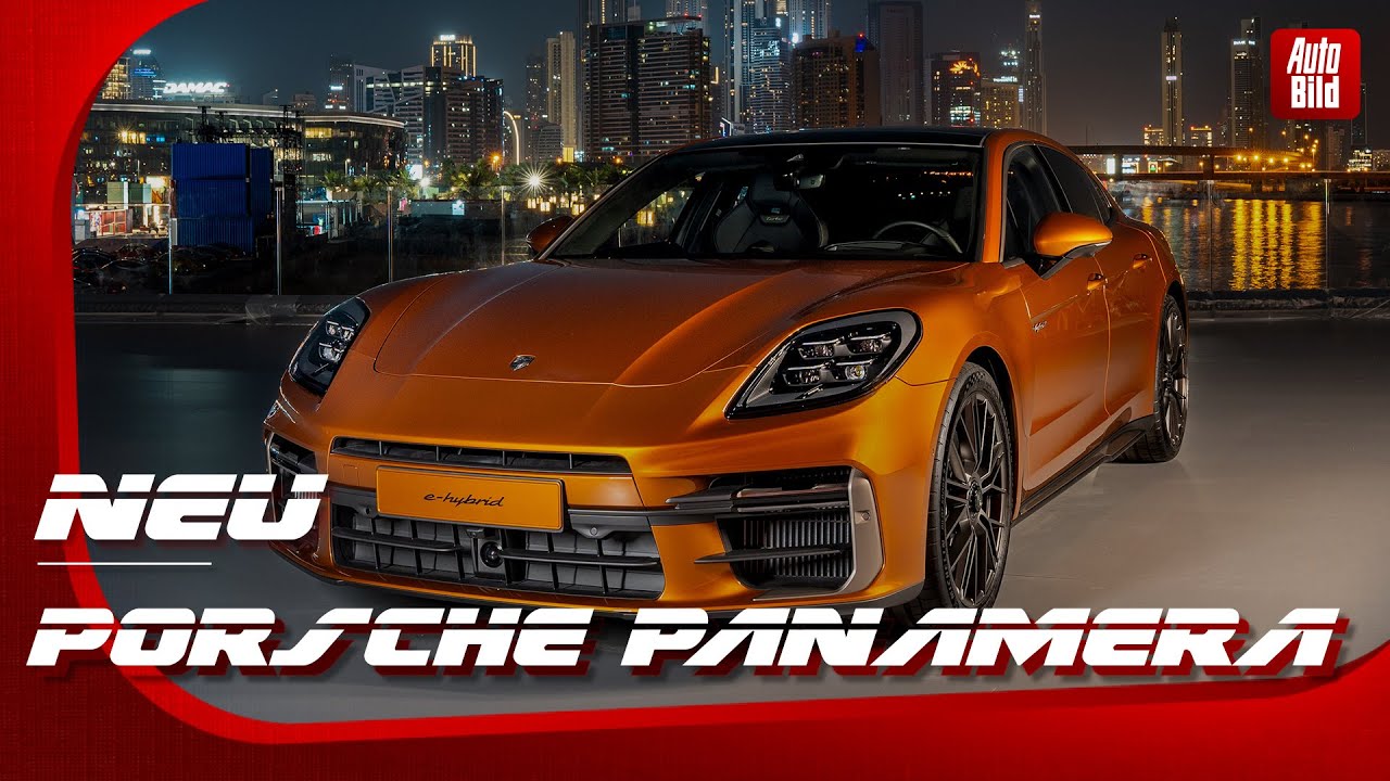 Neuer Porsche Panamera Turbo E-Hybrid (2023) | Vorstellung bei Icons of ...