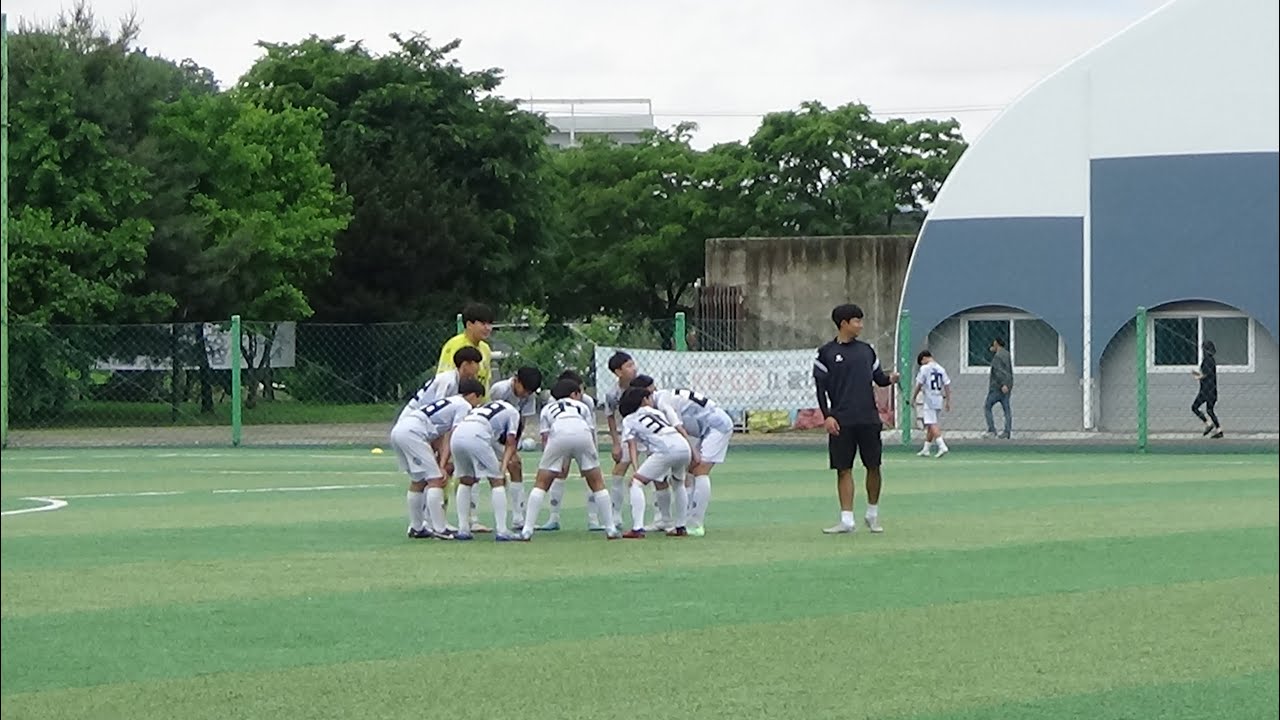 230529 조안KJFC U14 대 일산아리 U14 연습경기 전반전 - YouTube