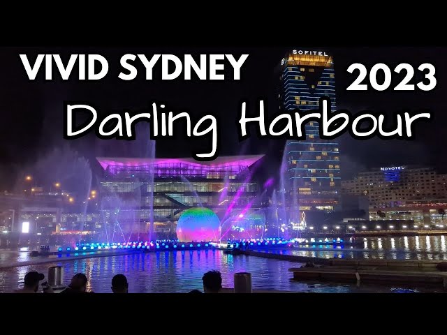 Darling Harbour Lights Sydney