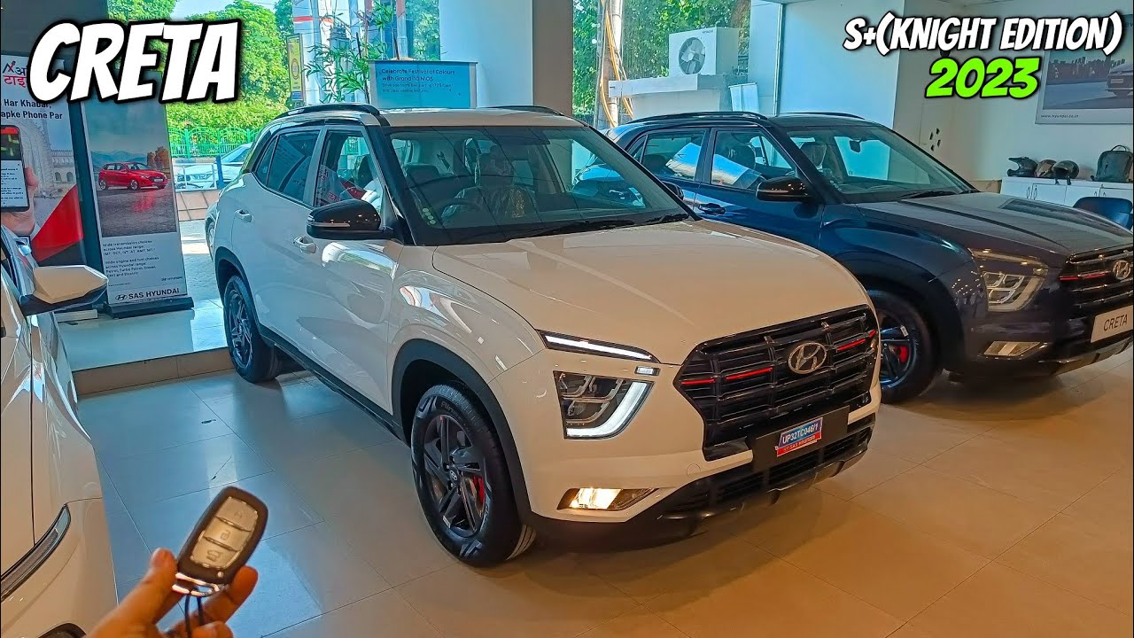 Hyundai Creta S Plus Knight Edition 2023 ️ || Creta Knight Edition 2023 ...