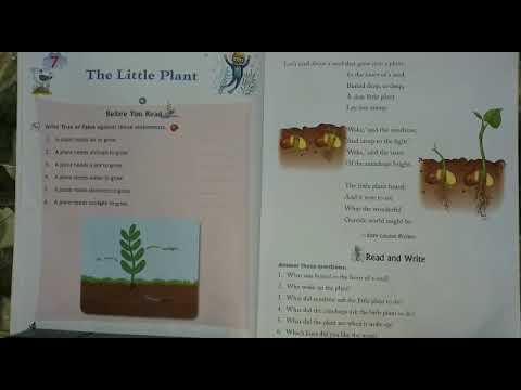 Class II English Literature-The Little Plant (Poem) - YouTube