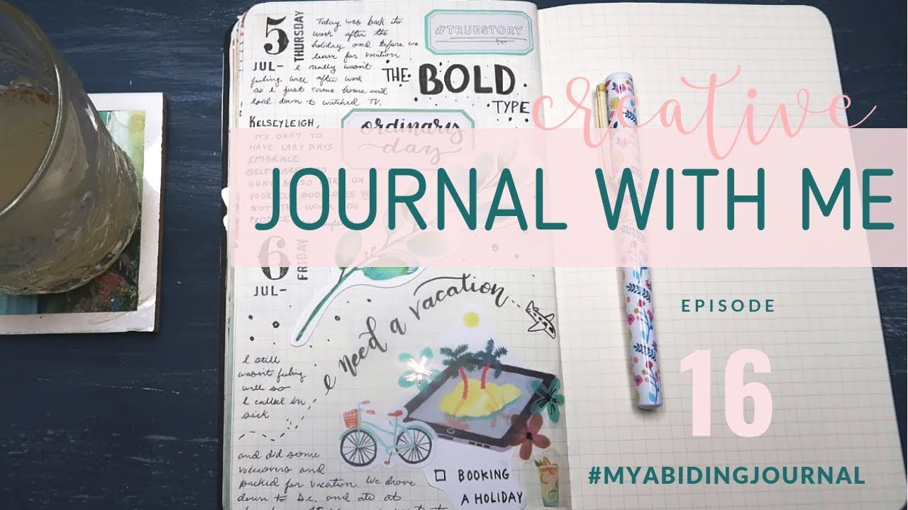 CREATIVE JOURNALING SESSION // Journal With Me 16 // Thoughts on ...