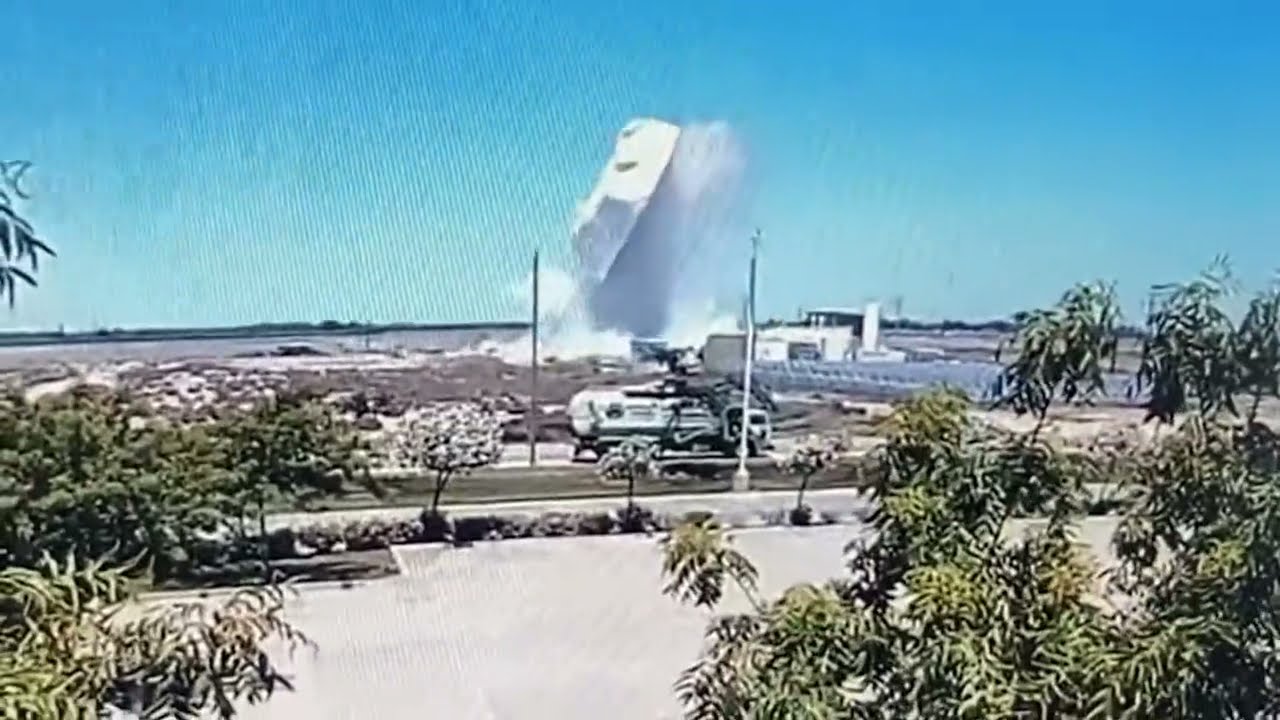 Surveillance Camera Captures Deadly Water Tank Explosion In Lemoore ...