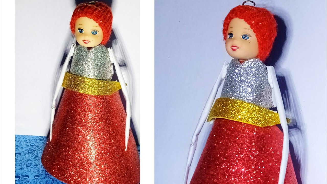 Doll craft easy|| doll craft making|| how to make doll at home ...