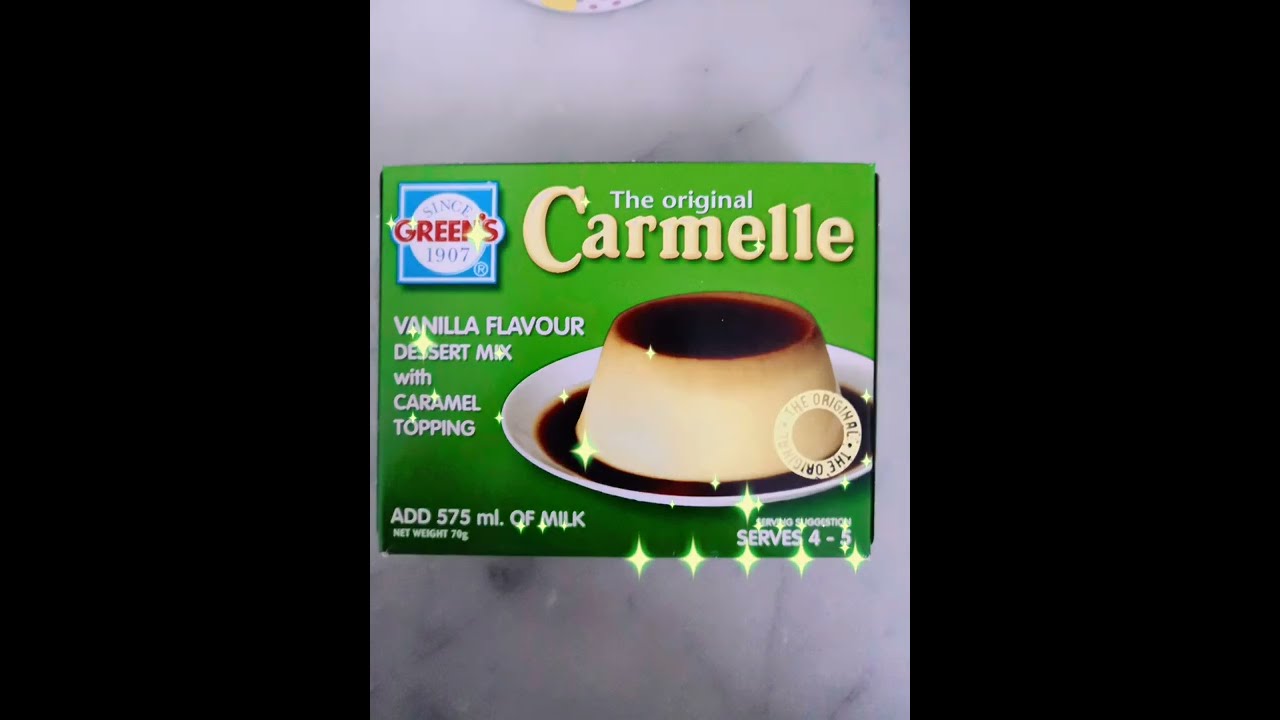 How to make Green's Carmelle/Caramel Pudding - YouTube