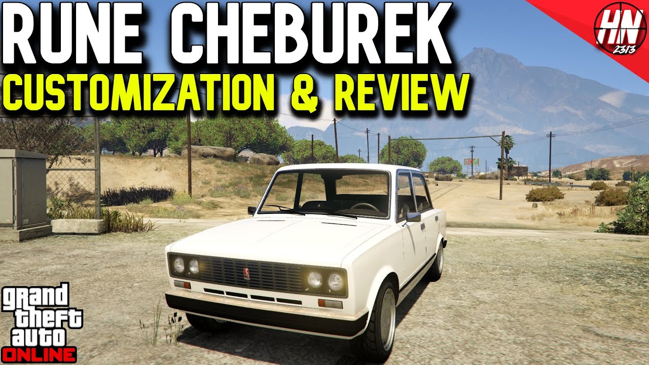 Rune Cheburek Customization & Review | GTA Online - YouTube