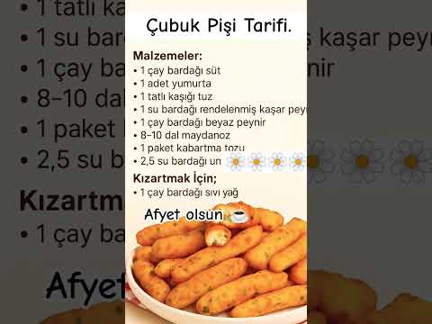 Çubuk pişi tarifi #keşfet #aboneol #öneçıkar #kolaytarifler #yemektarifleri #pratiktarifler #funny