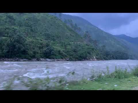 Punatsangchhu hydropower project II area - YouTube