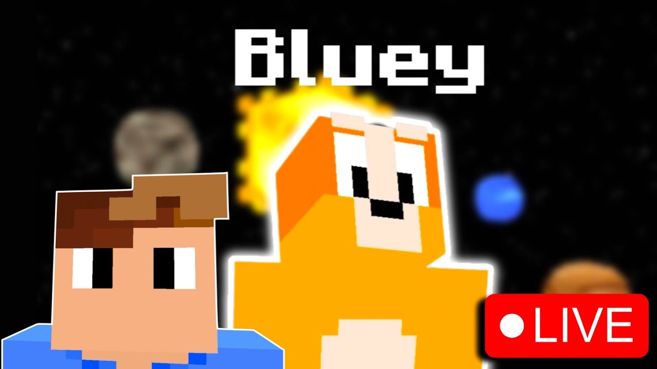 Bluey In Minecraft Watch Party - YouTube
