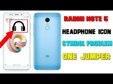 redmi note 5 headphone icon symbol problem | by mobile tech channel ...