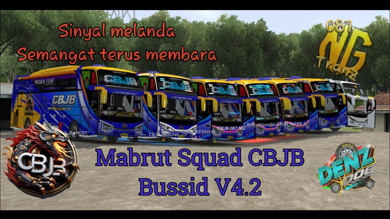 Mabrut Squad CBJB Bussid V4.2......sinyal melanda semangat terus ...