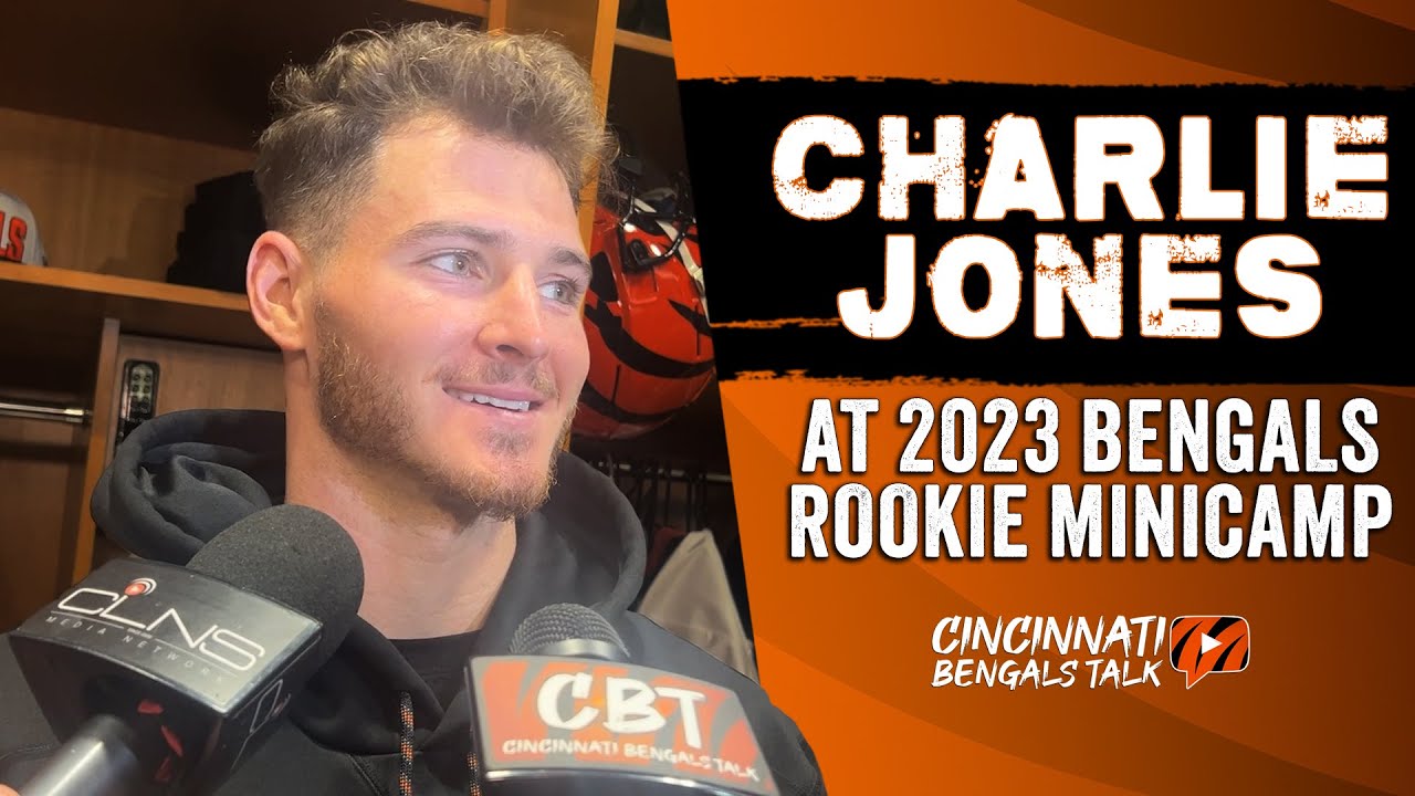 Charlie Jones on Joe Burrow, Bengals Wide Receiver Room | Rookie ...