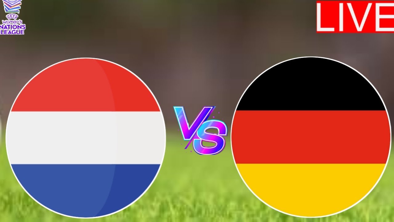 Netherlands Women vs Germany Women Live Score l Uefa Nations League ...