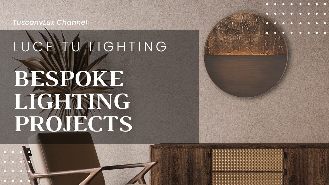 LUCE TU Lighting - art, design and craftsmanship | TuscanyLux - YouTube