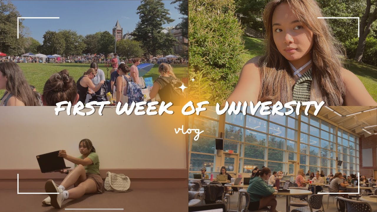 UNI S1EP2: first week of college - YouTube