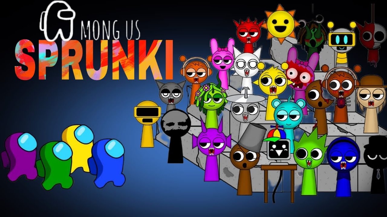 AMONG US Vs INCREDIBOX SPRUNKI ! Peanut Animation ep3 - YouTube