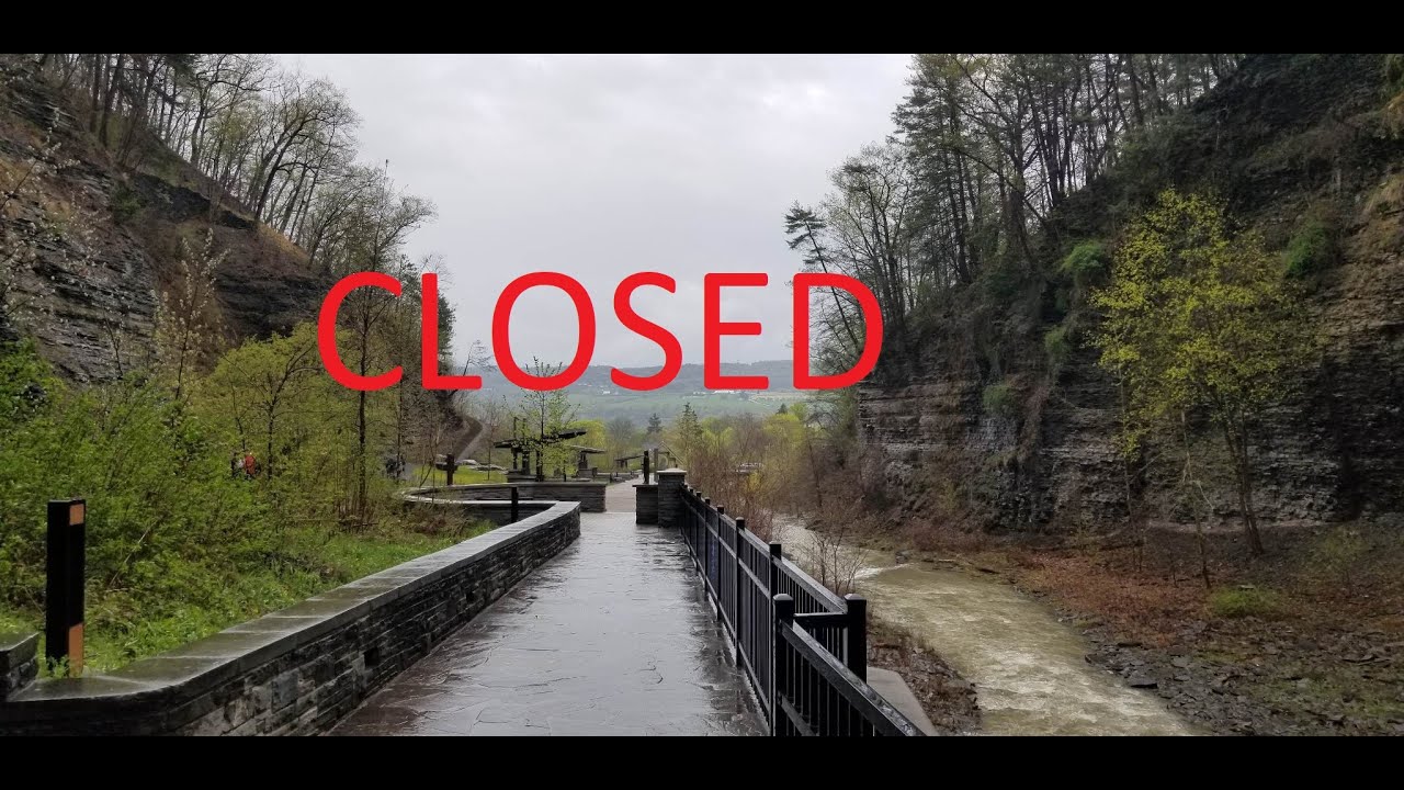 Closed - Watkins Glen State Park - YouTube