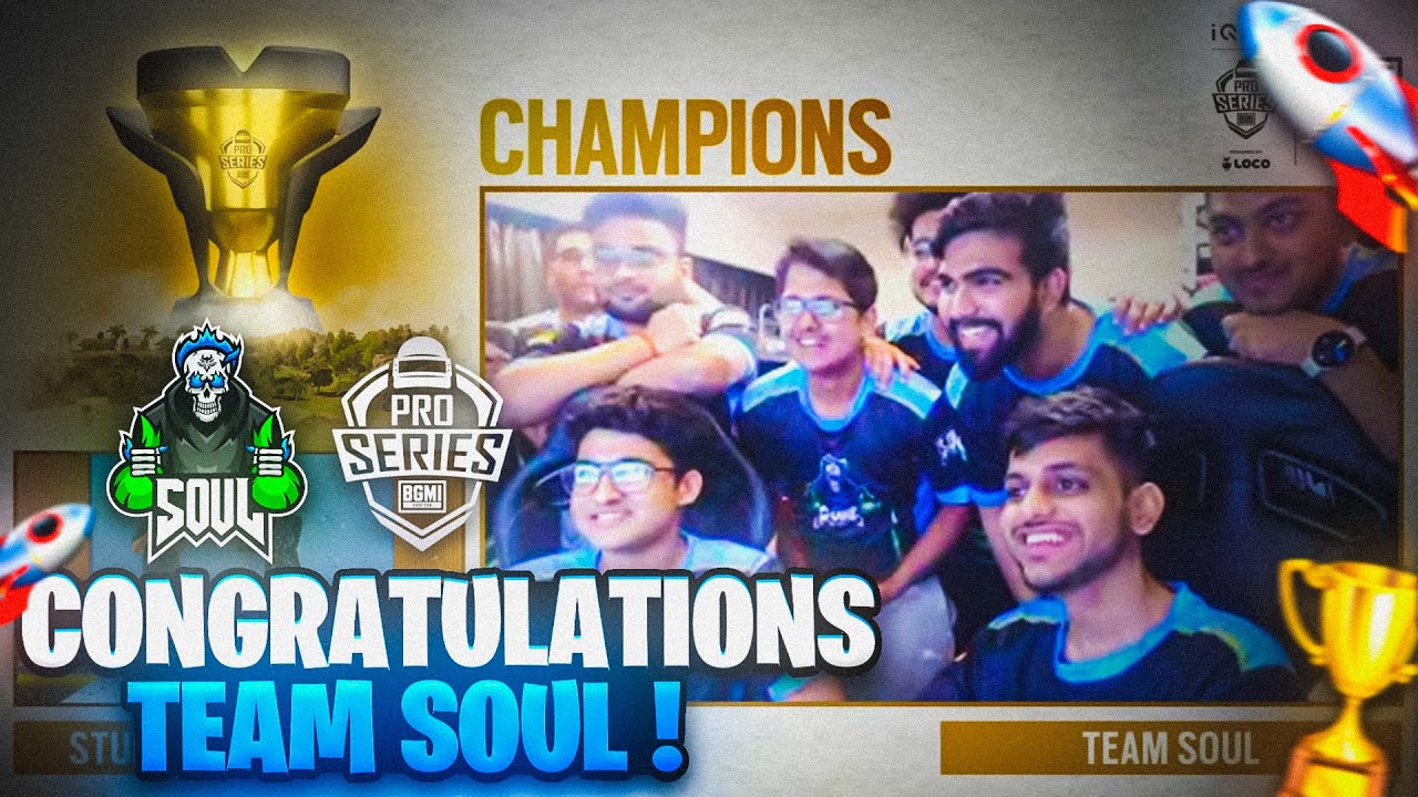 Team Soul Won BMPS ! | Soul is the best team in India🔥🚀 | Goblin ...