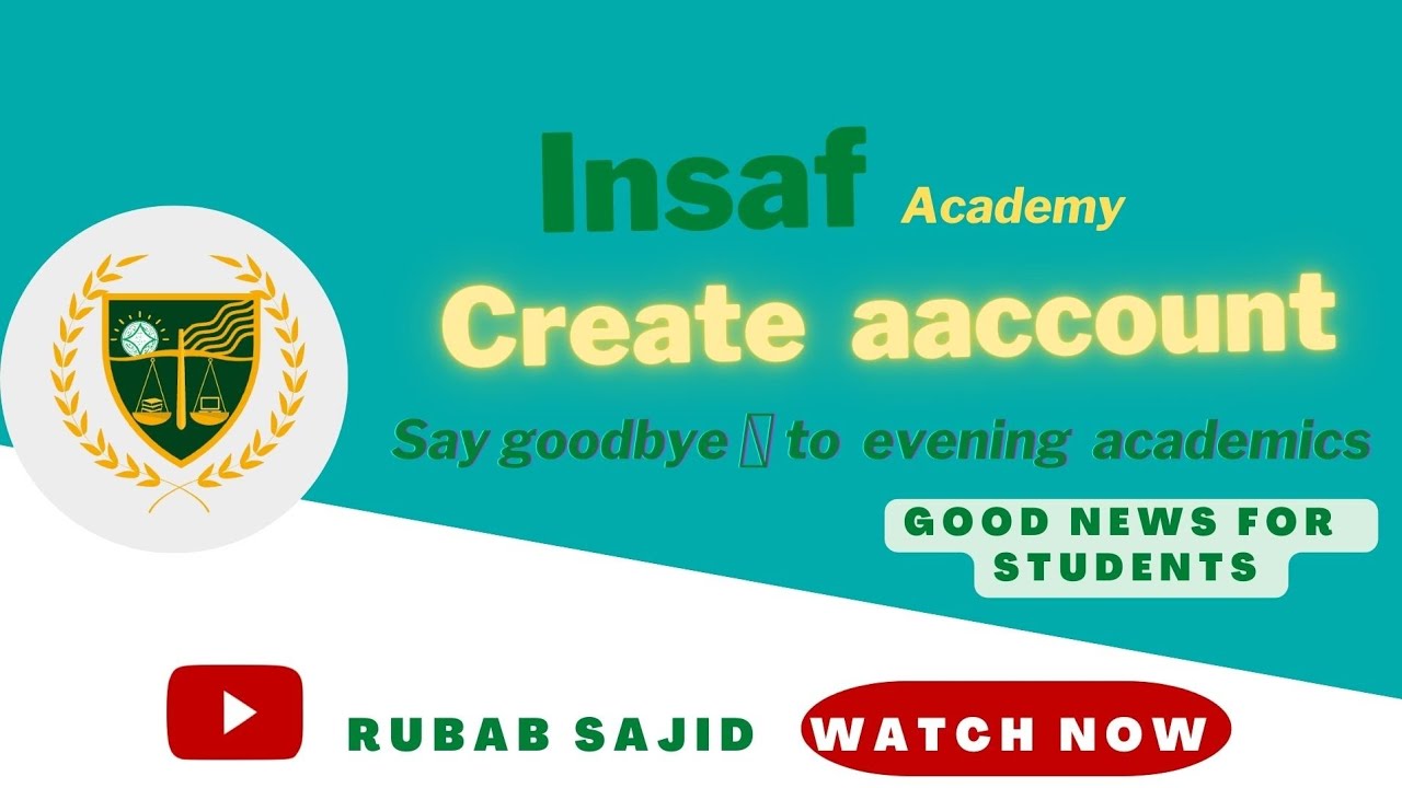 #Create #account for insaf academy| understanding #interface |tutorial - YouTube
