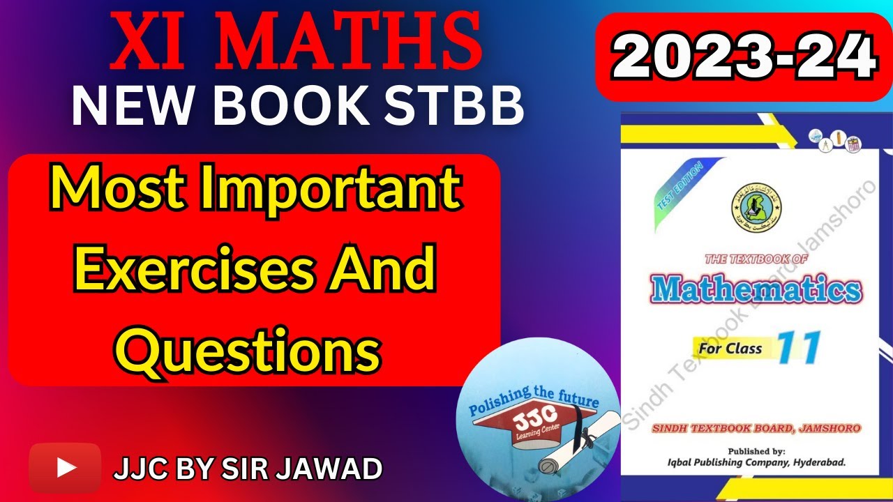 [XI-MATHS] TARGET PREPARATION EXERCISES AND QUESTIONS 2024 PART-1 - YouTube