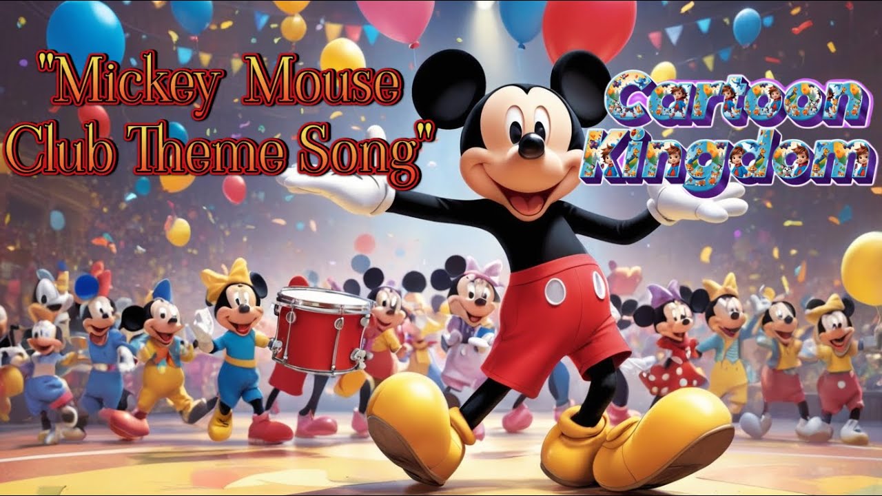 Sing Along with MICKEY MOUSE CLUB'S Catchy Theme Song! - YouTube