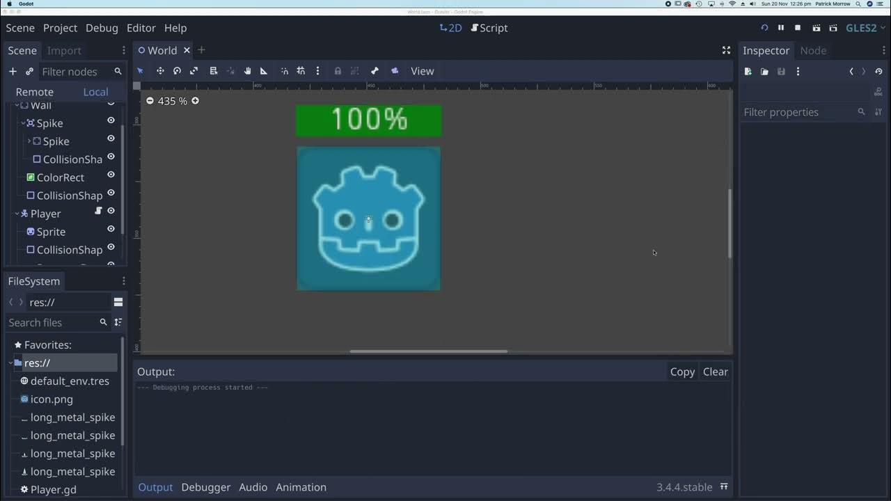 How to make a health bar in Godot - YouTube
